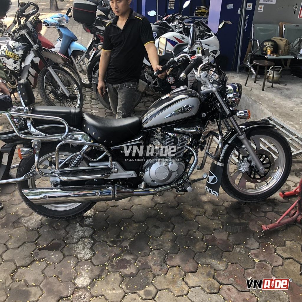 Gác baga kèm để chân sau GZ150A (Cảng sau – Kệ sau) - VNRIDE