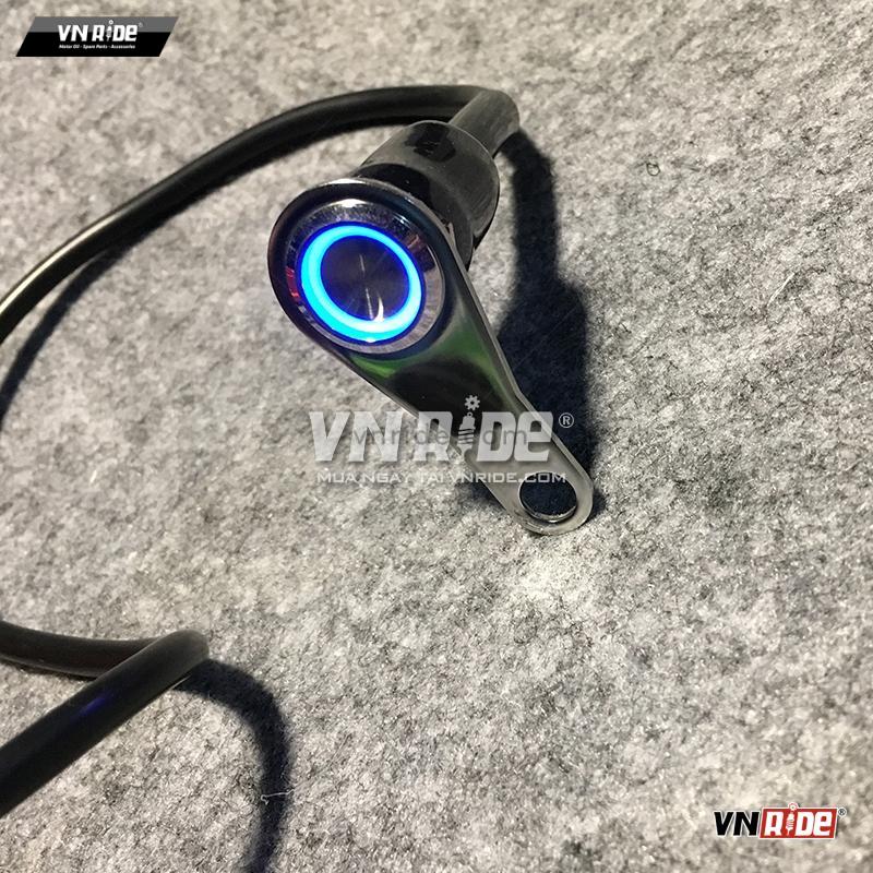 Công tắc LED LIGHT đèn trợ sáng gắn ốc cùm côn phanh - VNRIDE