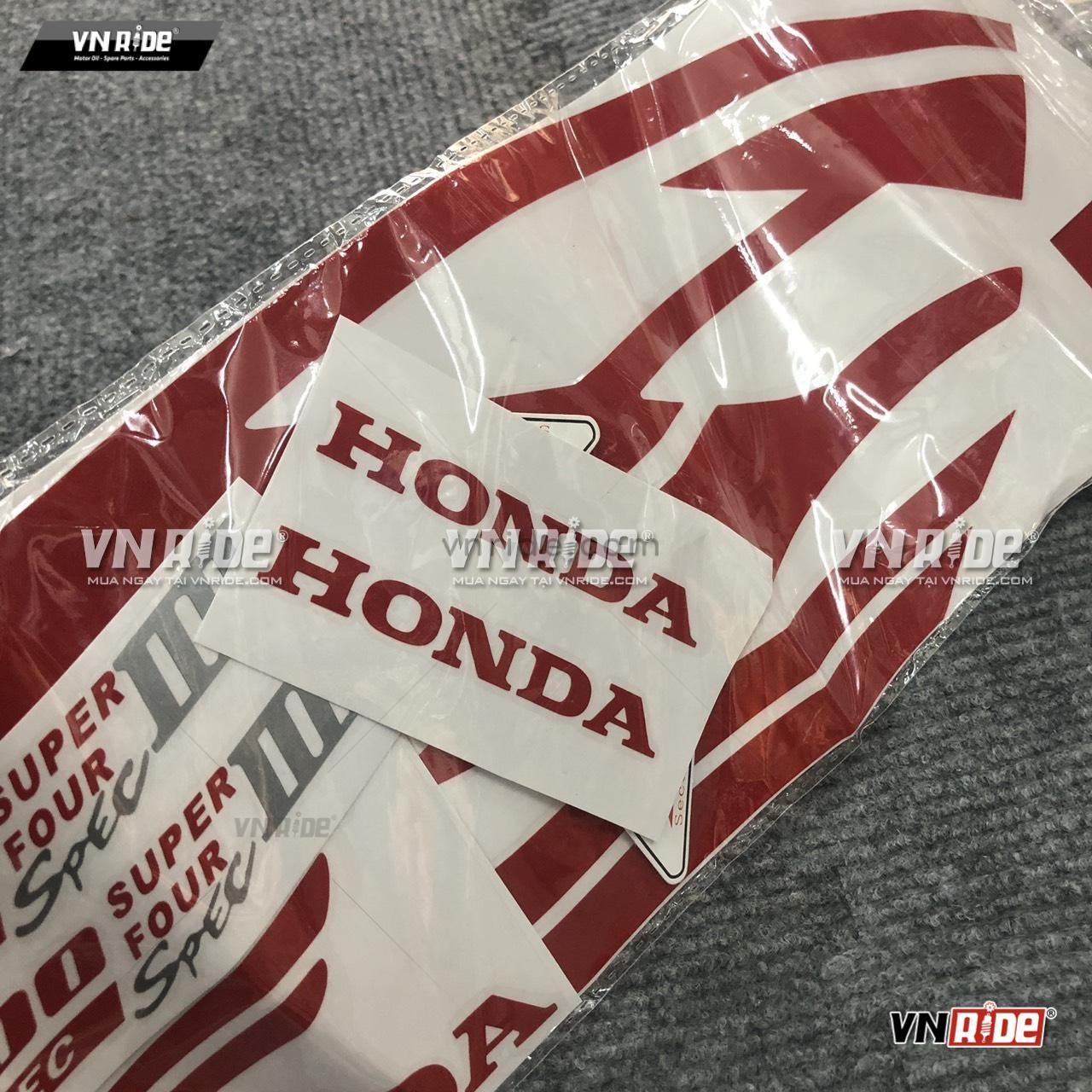 Bộ tem , decal CB400 Vtec 3 - VNRIDE