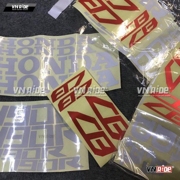 Decal phản quang CB190R - VNRIDE
