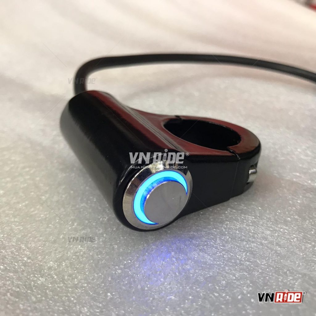 Công tắc LED LIGHT đèn trợ sáng (cho ghi đông 22mm) - VNRIDE